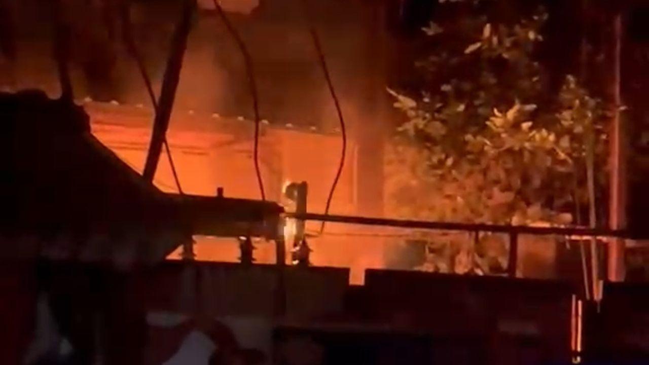 Thane: Fire breaks out at MSEDCL transformer in Wagle Estate, no ...