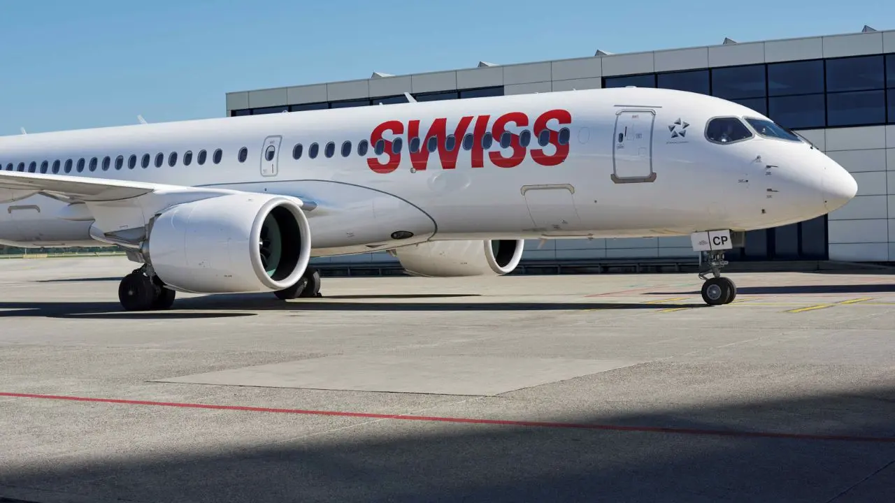 Delhi airport emergency declared after Swiss flight engine failure ...