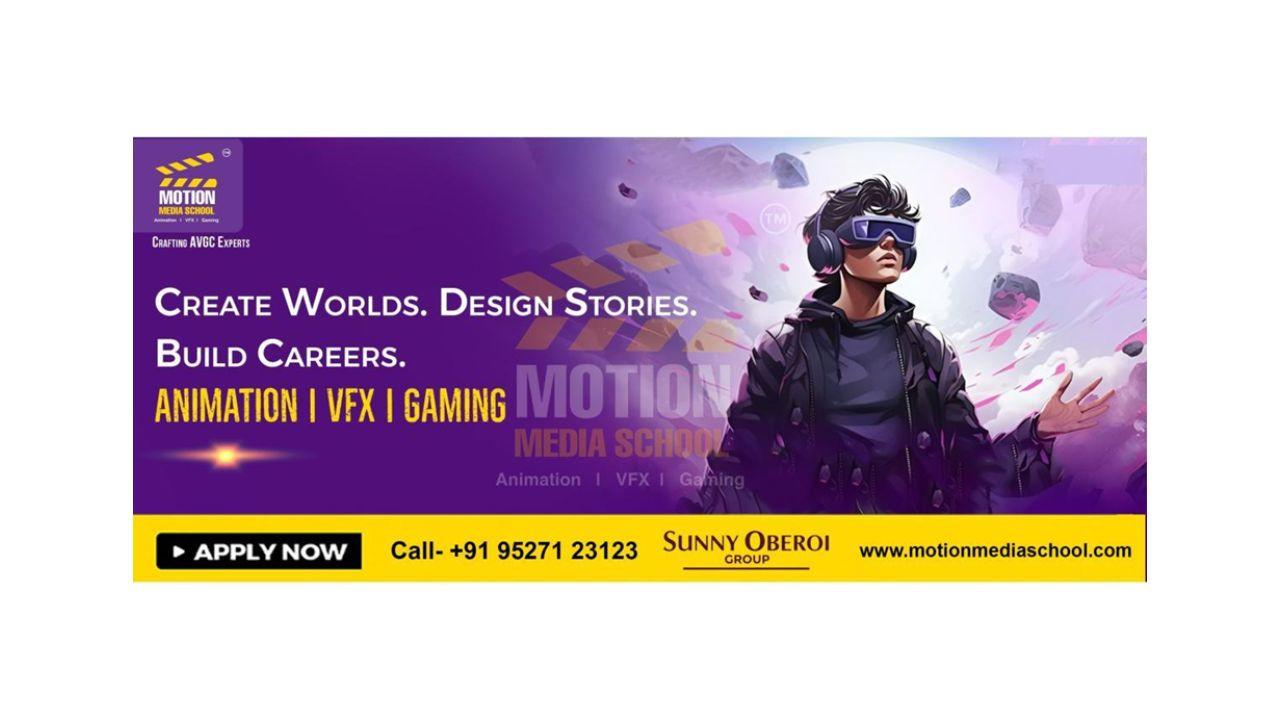 Motion Media School: Empowering Future Talent in Animation, VFX and Gaming