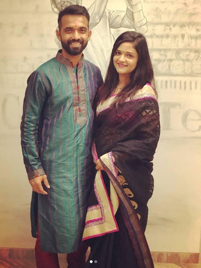 Breaking the Jinx: Ajinkya Rahane’s romantic side with wife Radhika