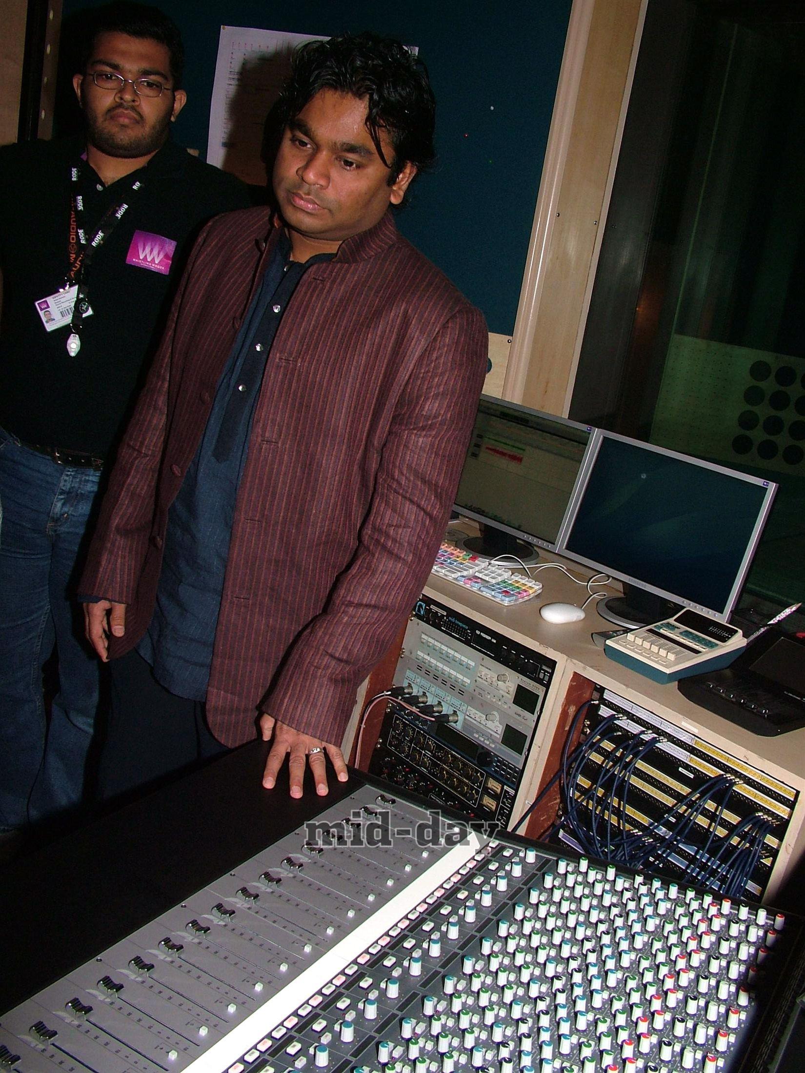 Ar Rahman Studio Recording