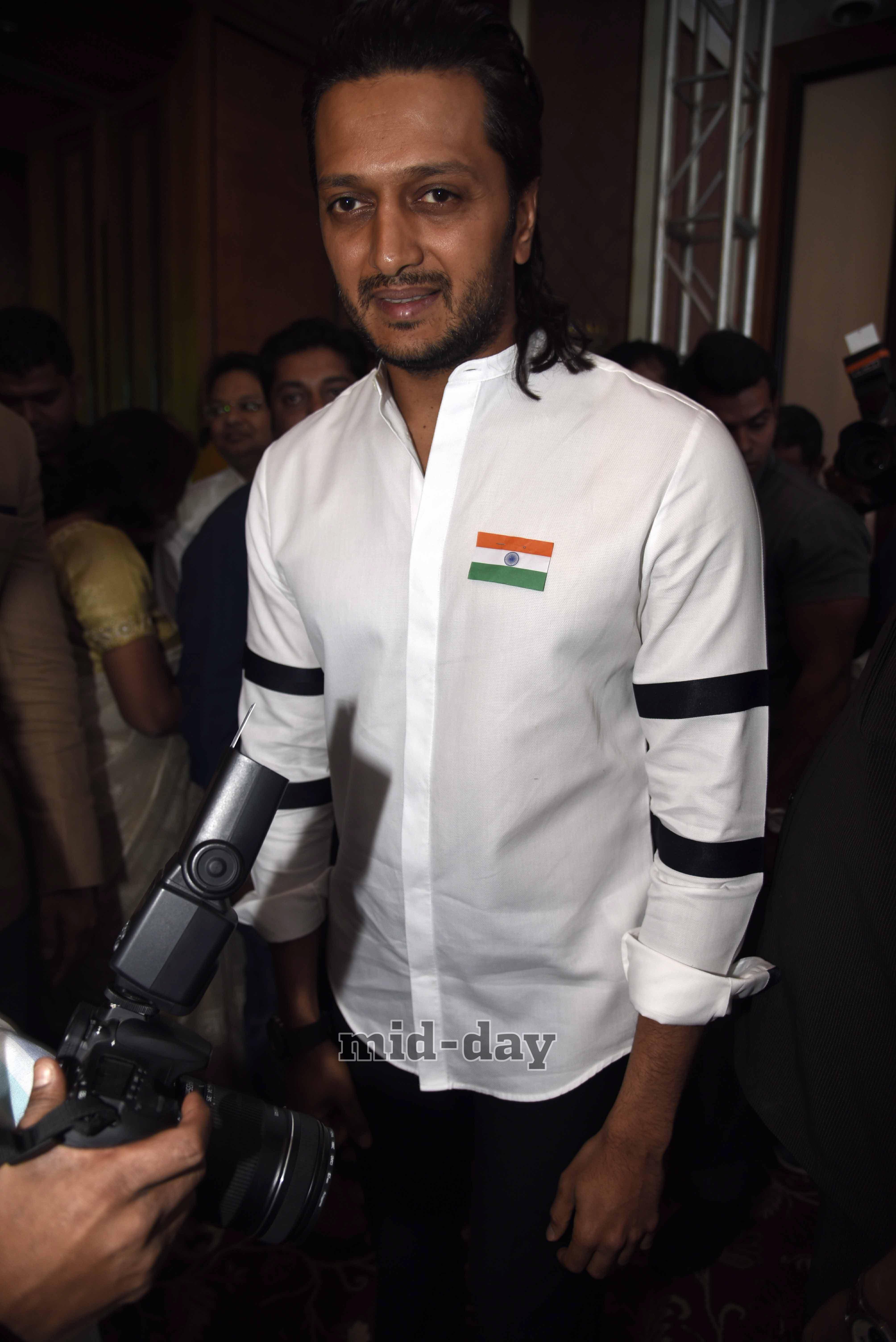 Ritesh Deshmukh In White Shirt