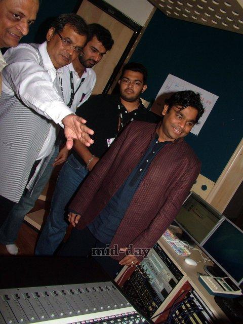 Ar Rahman Studio Recording
