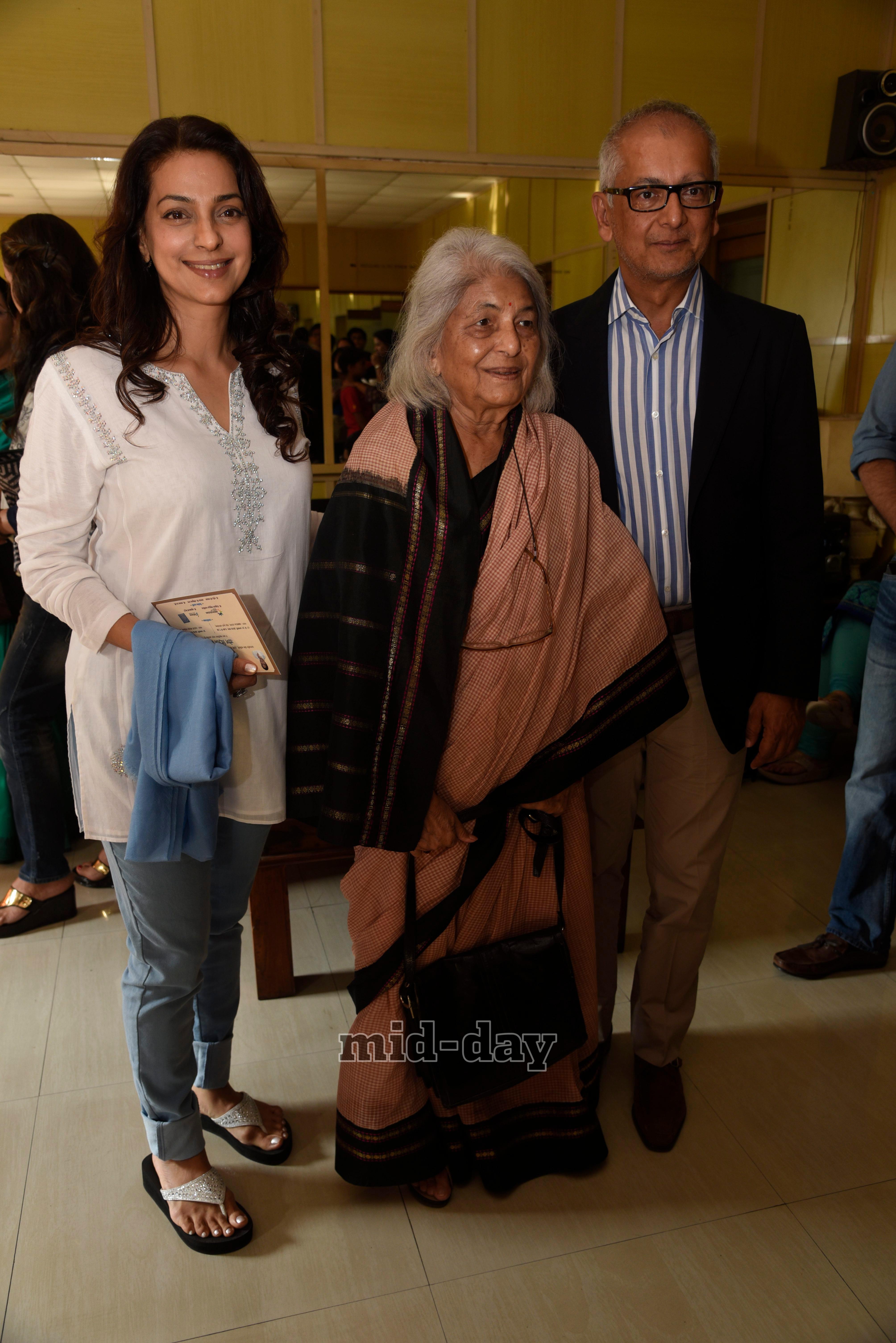 Juhi Chawla With Husband Jay Mehta